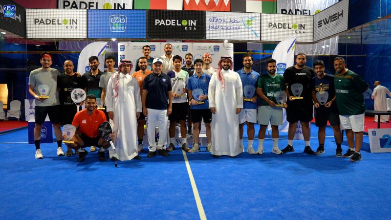 The Nadec Open Padel Tournament concluded in an enthusiastic atmosphere ...